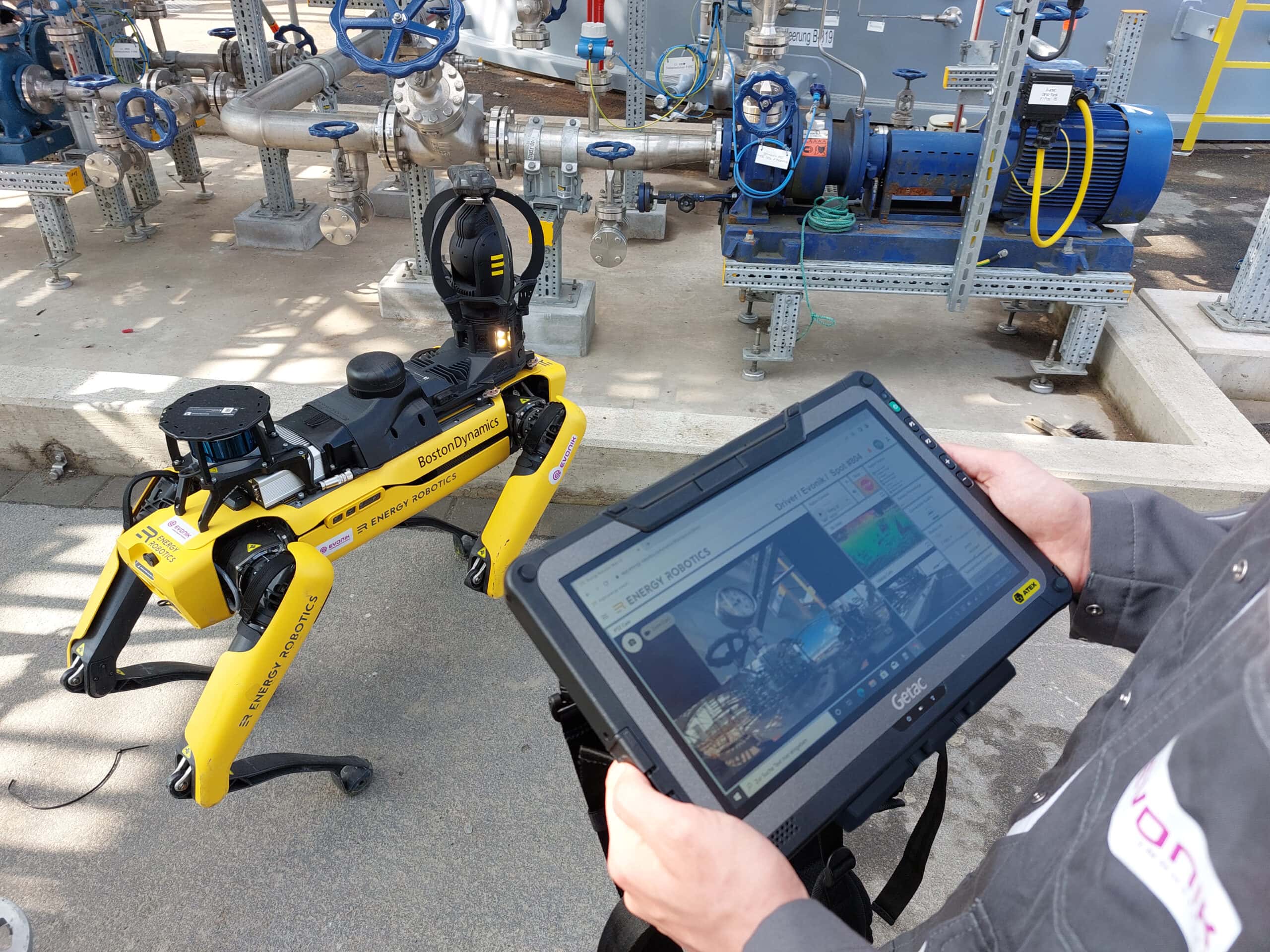 Robotic maintenance in the chemical industry: Evonik relies on Getac ...