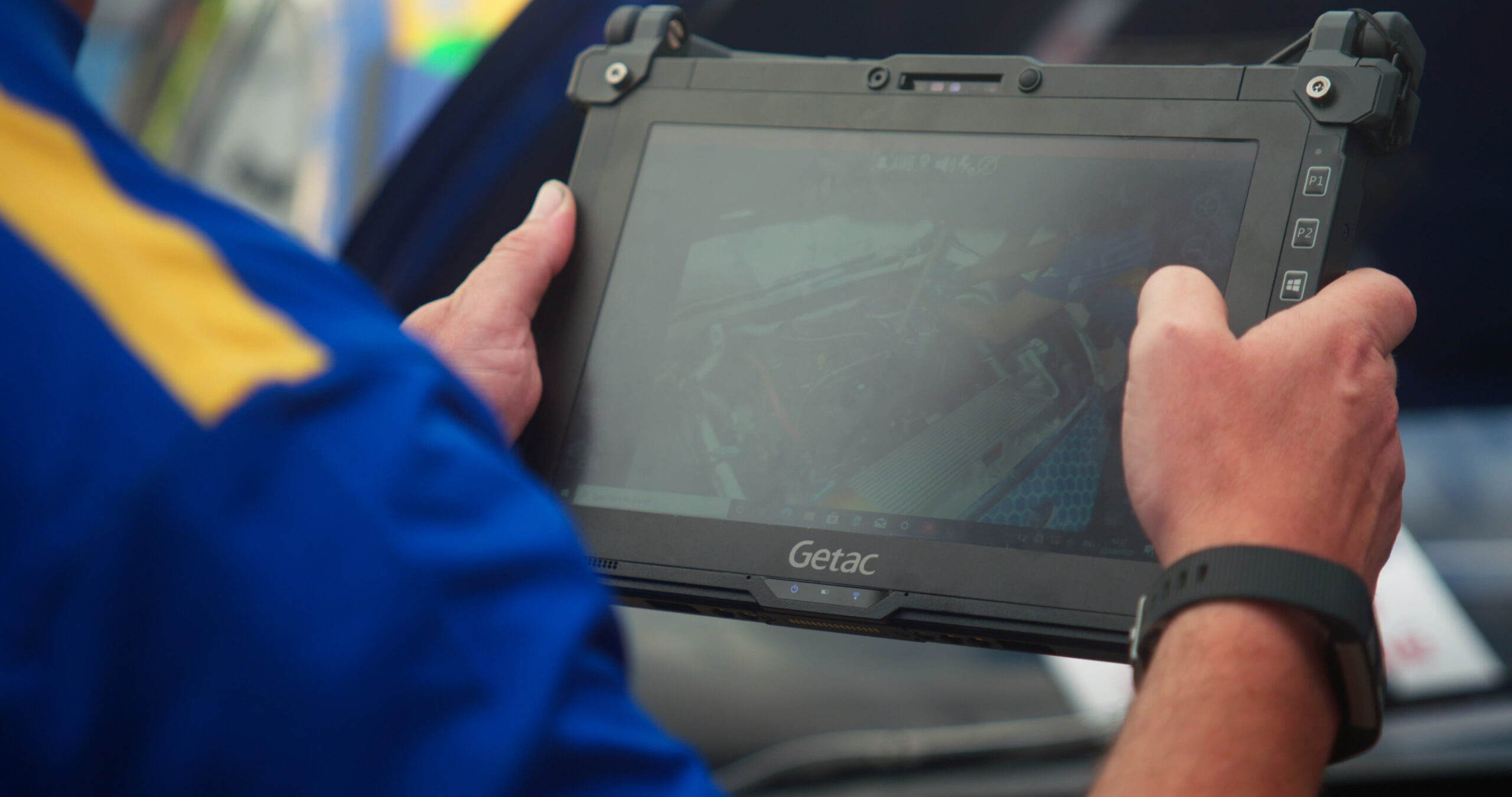 Getac, como parte de su asociación tecnológica estratégica, colabora con el Campeonato Británico ...